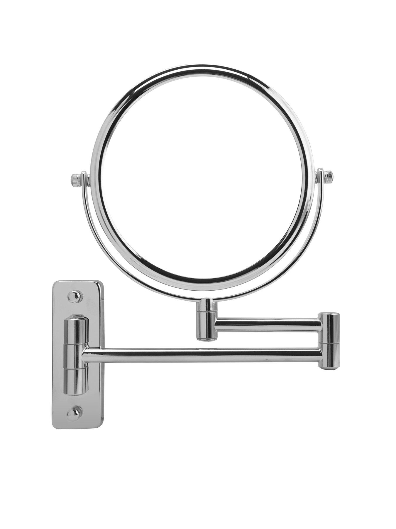 Showerdrape Lindos Wall Mounted Extendable Shaving Mirror | Very Ireland