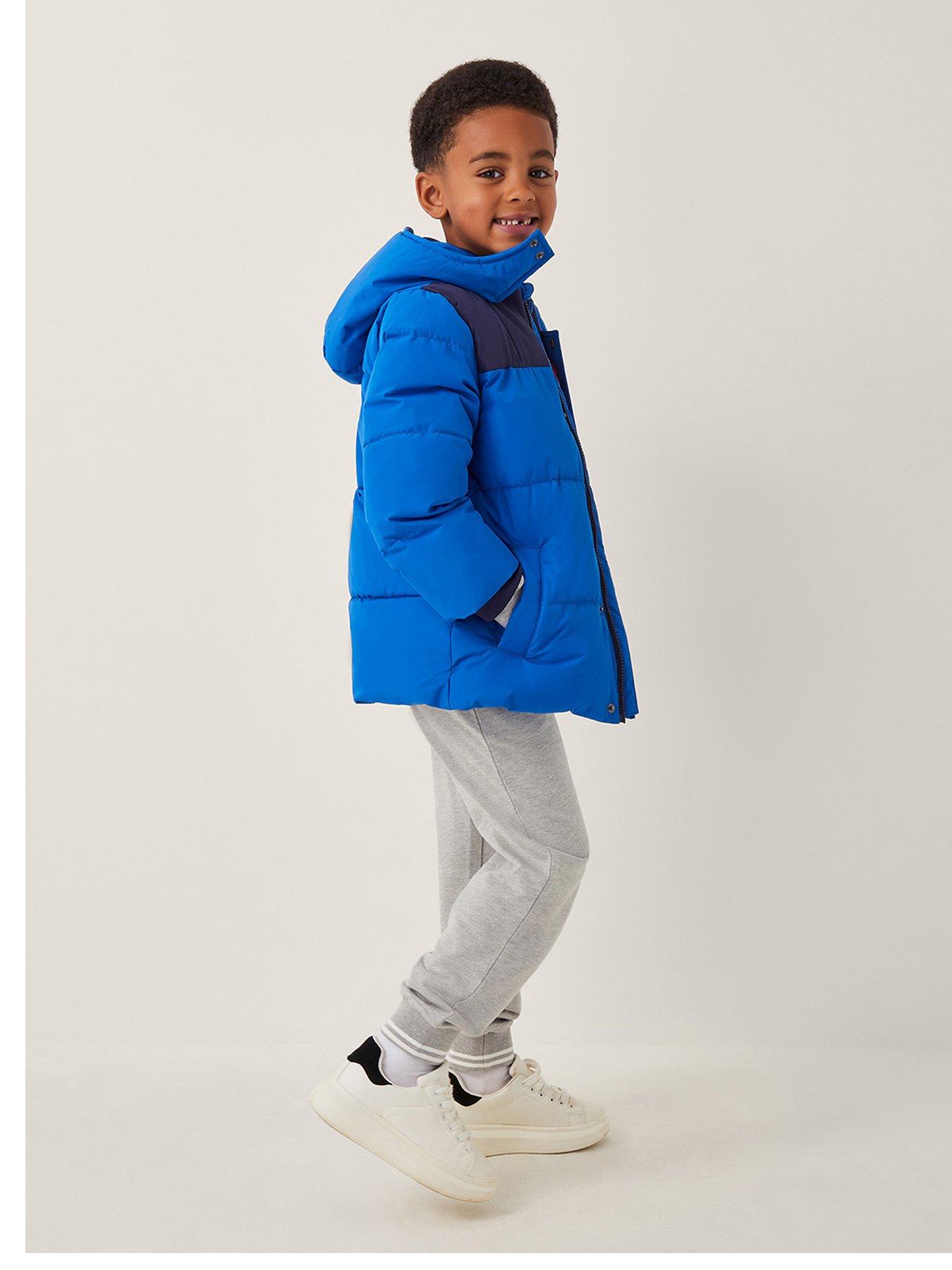 Monsoon Boys Bright Blue Padded Jacket - Blue | Very Ireland
