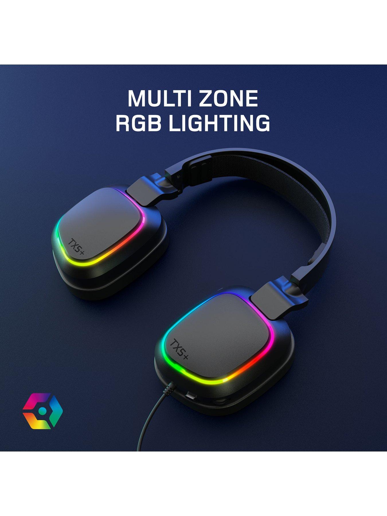 Gioteck TX5+ RGB Gaming Headset | Very Ireland