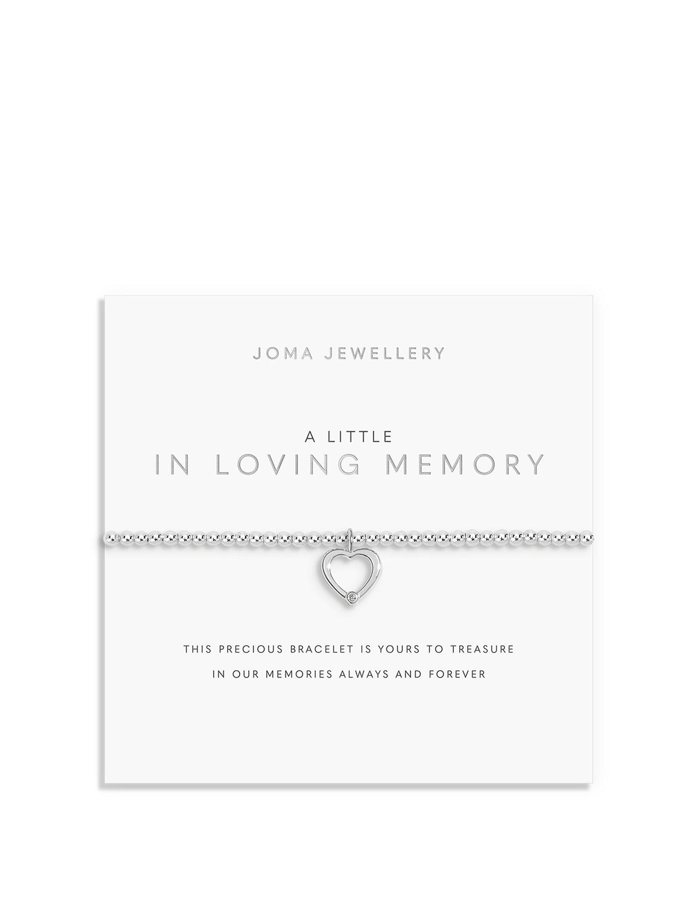 Joma Jewellery A Little... In Loving Memory Silver Plated Bracelet ...