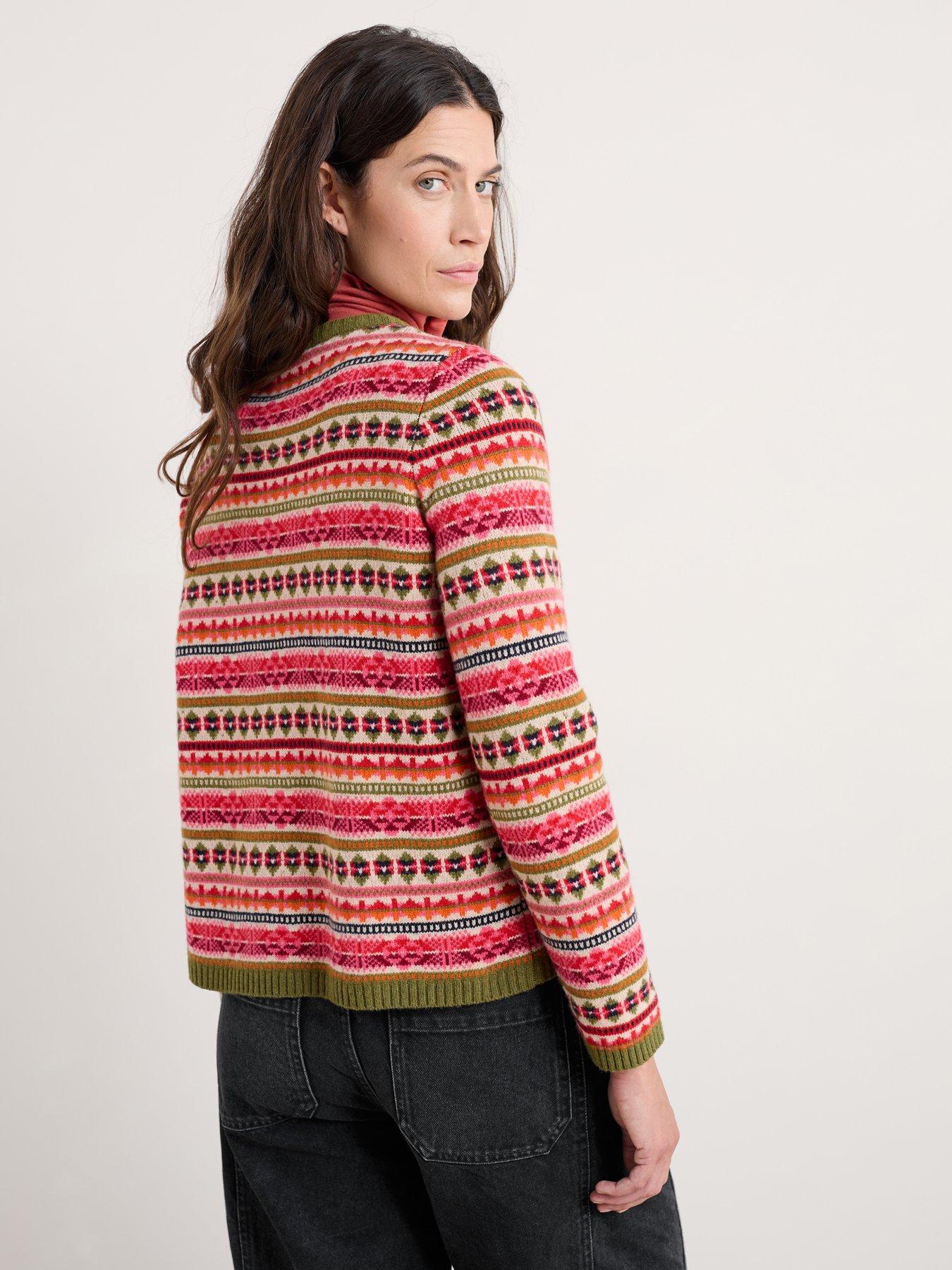 Seasalt Cornwall Percella Cove Jumper - Scillia Aran Multi | Very Ireland