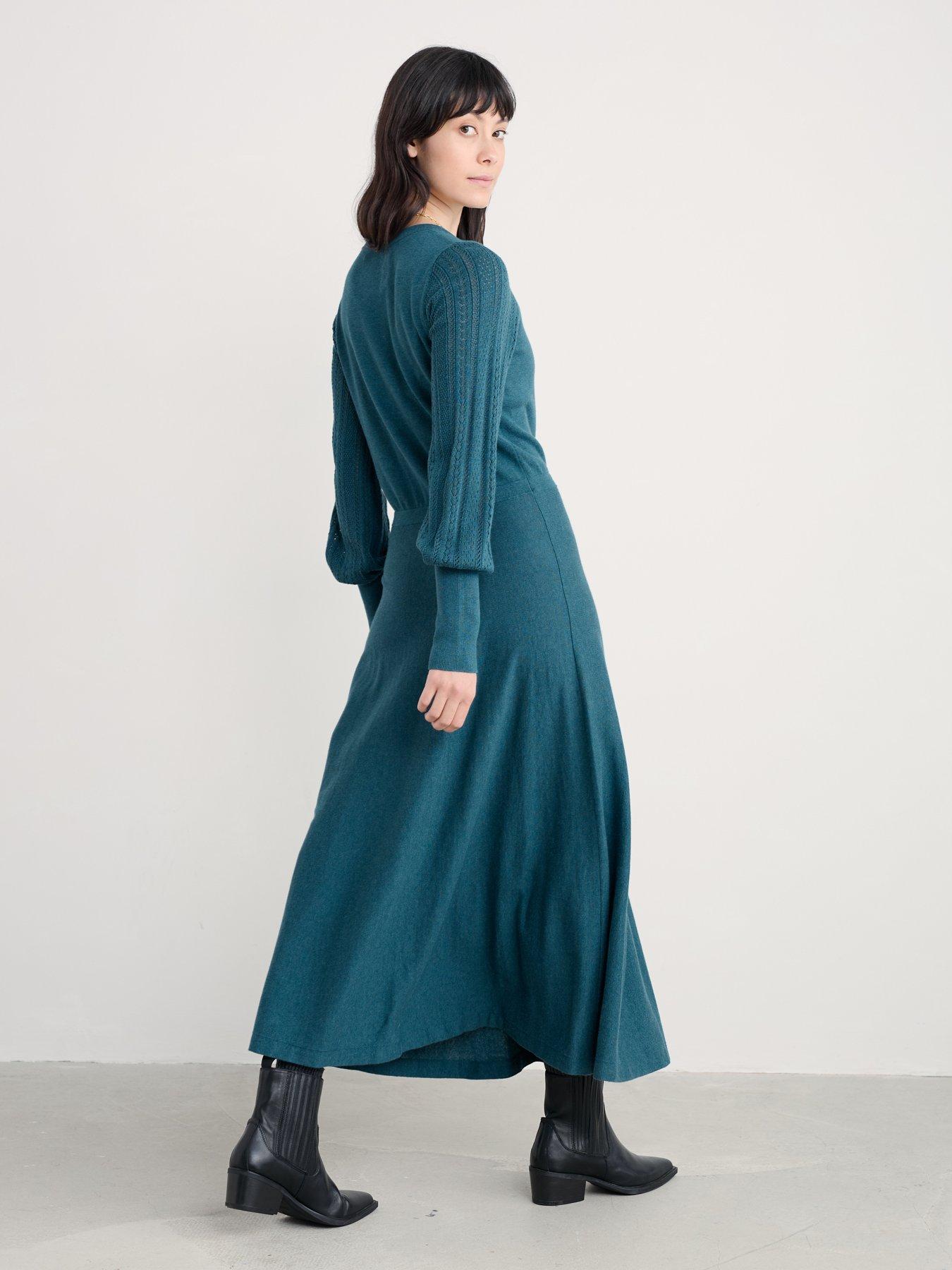 Seasalt Cornwall Herring Gull Dress - Dark Eden | Very Ireland