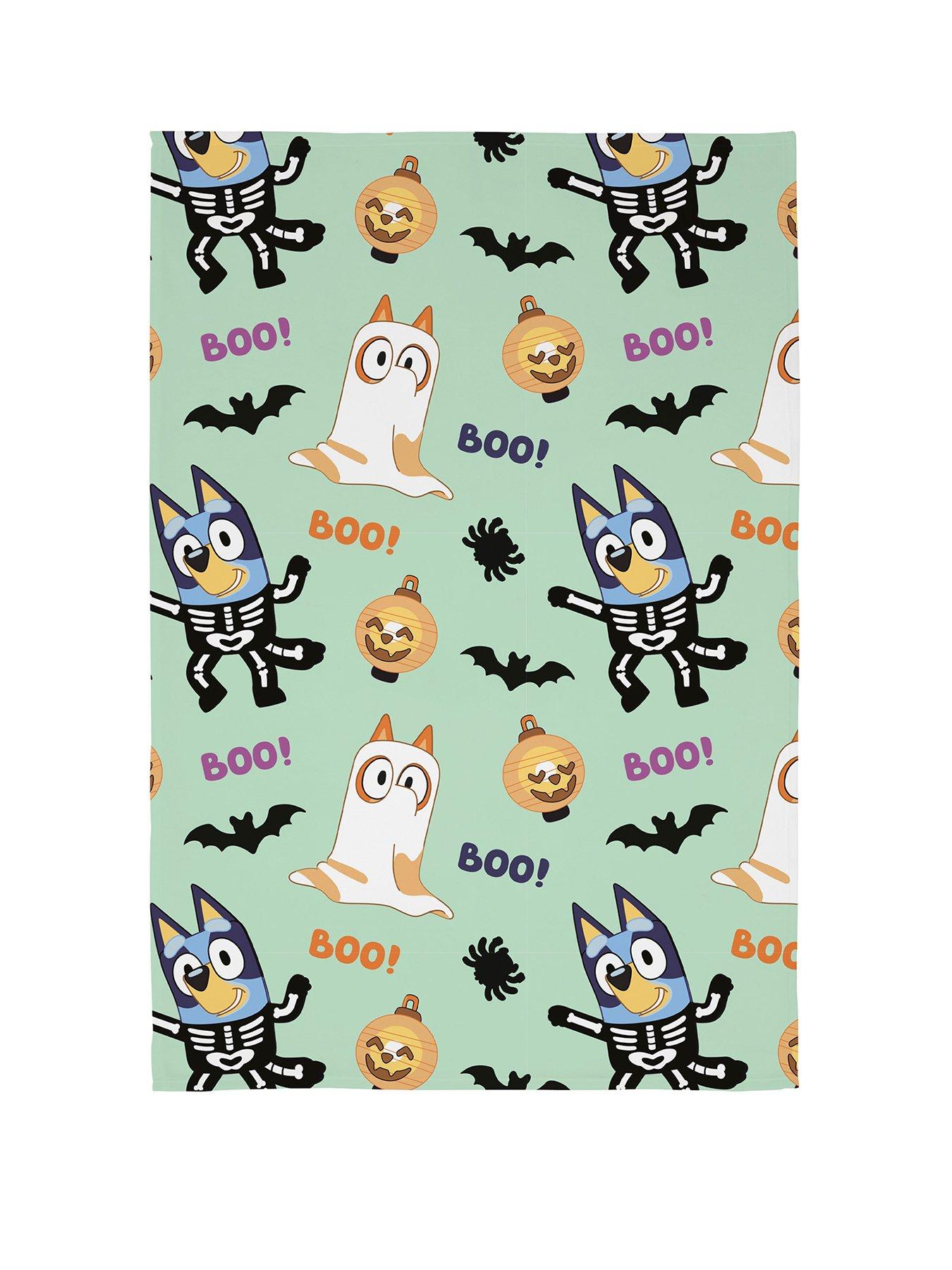 Bluey Boo Halloween Coral R-blanket | Very Ireland