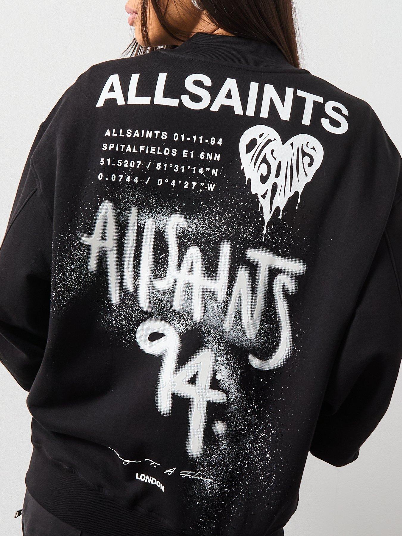 AllSaints Poster Belle Bomber - Black | Very Ireland