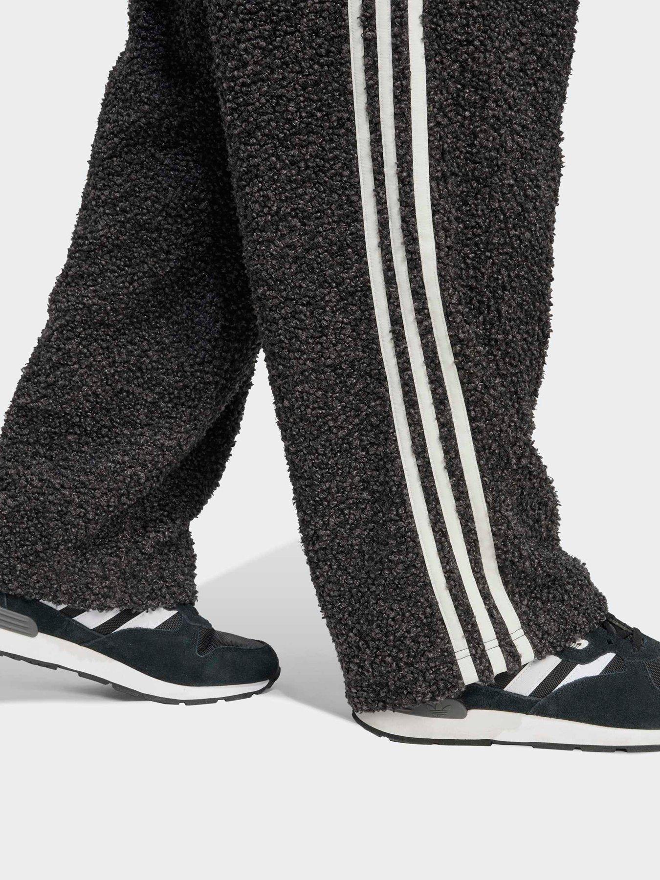 adidas Originals Mens Boucle Fire Bird Tracksuit Pants - Black | Very ...