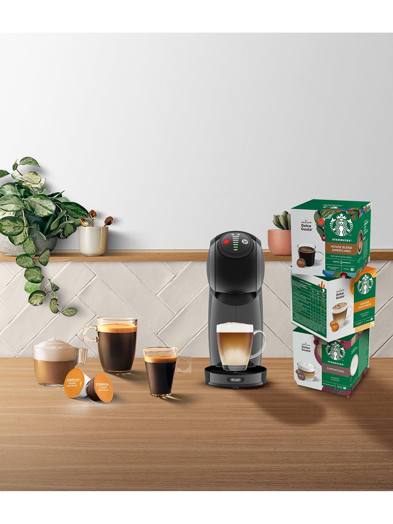 Nescafe Dolce Gusto by De'longhi Genio S Anthracite Pod Coffee Machine ...