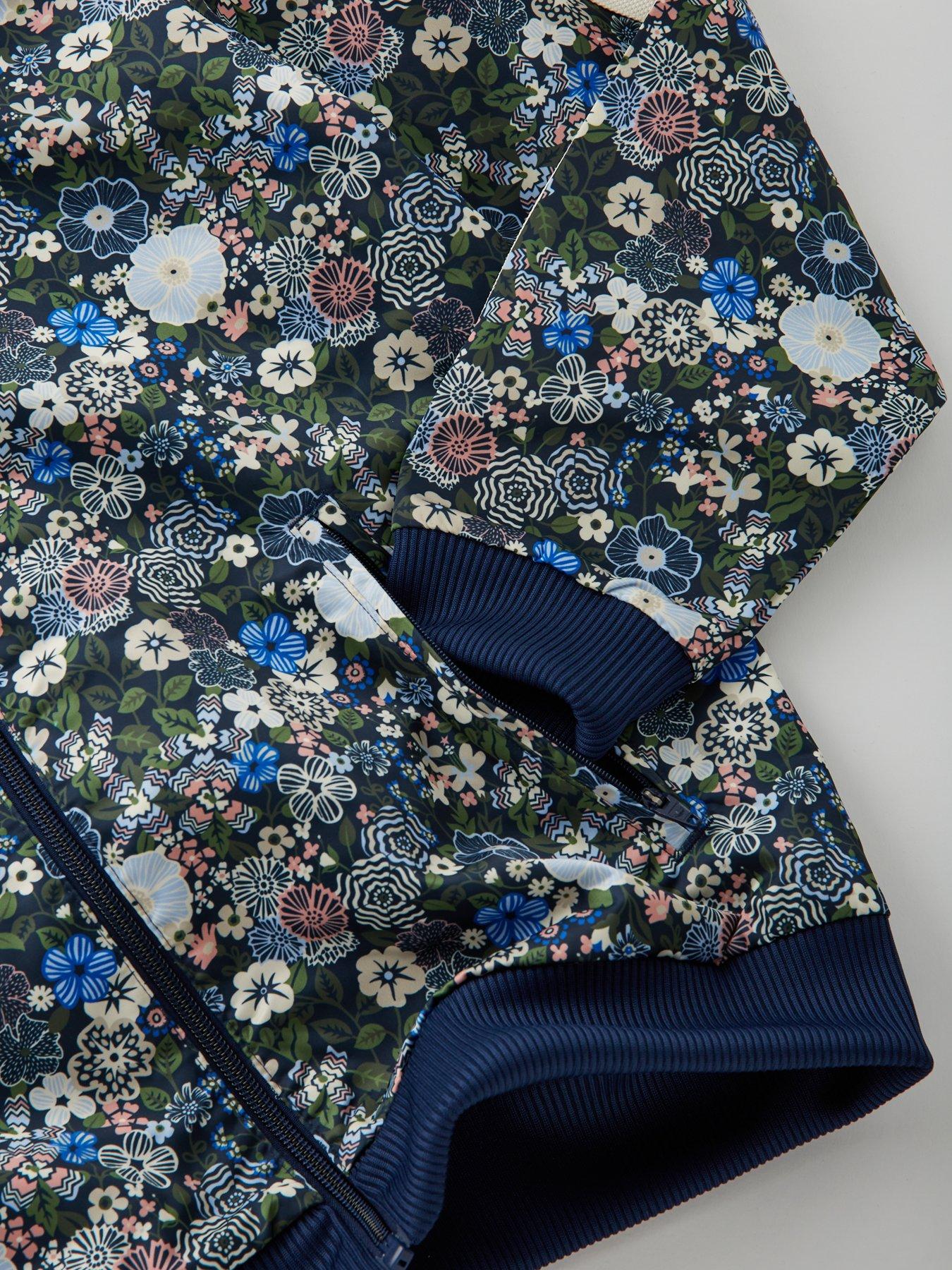 adidas Originals Junior Firebird X Liberty Tracksuit Top - Blue | Very ...