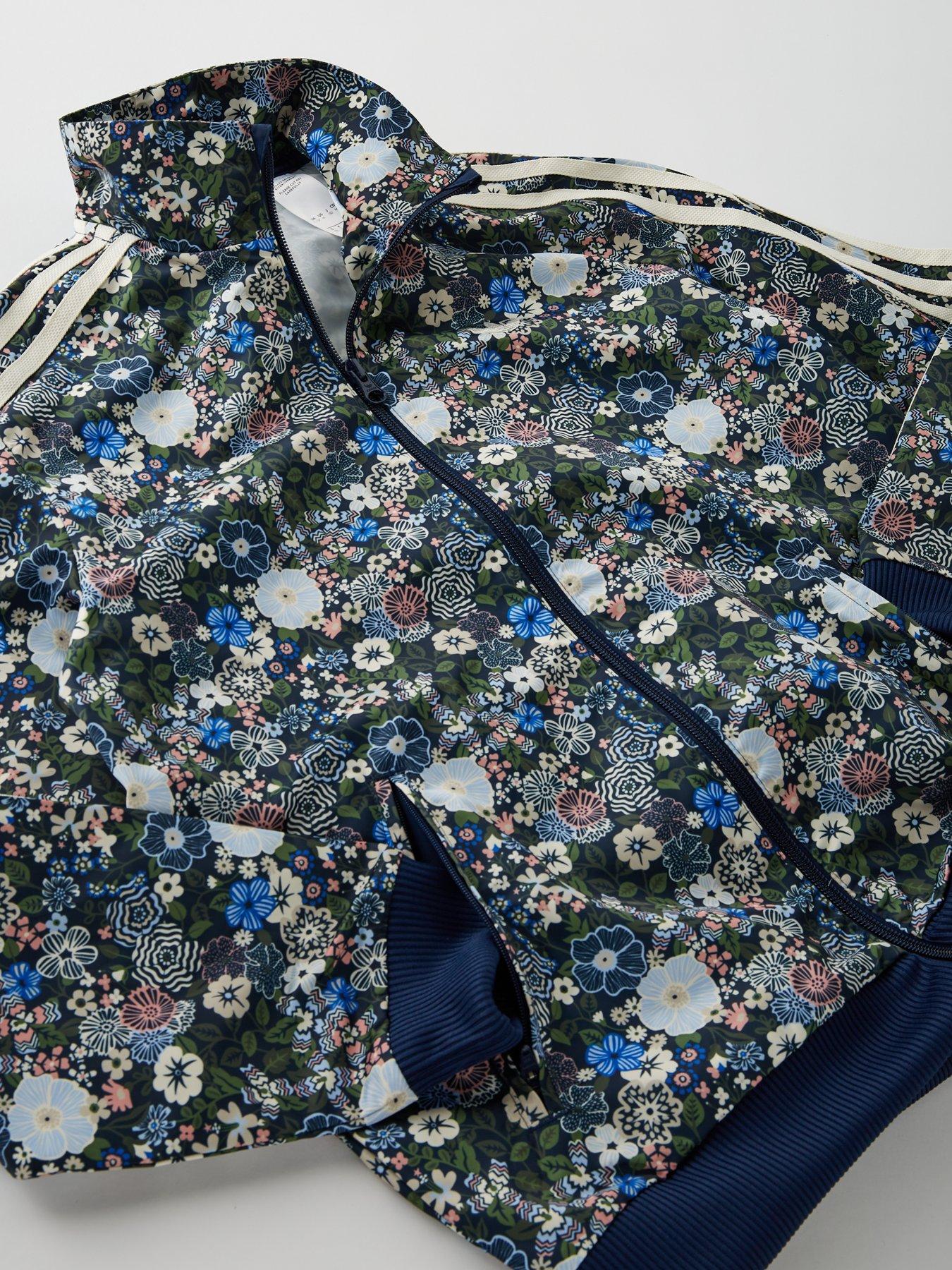 adidas Originals Junior Firebird X Liberty Tracksuit Top - Blue | Very ...
