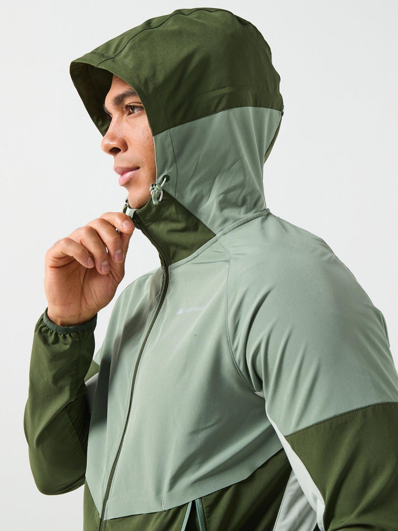 Monterrain Mens Vault Woven Hoodie - Green | Very Ireland