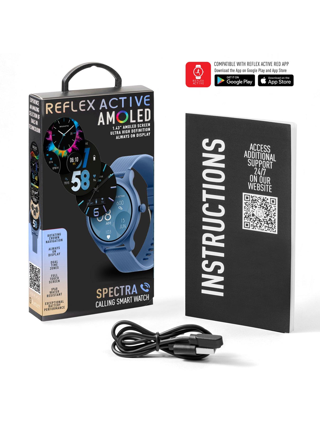 Reflex Active Reflex Active Spectra AMOLED Calling Smart Blue Strap ...