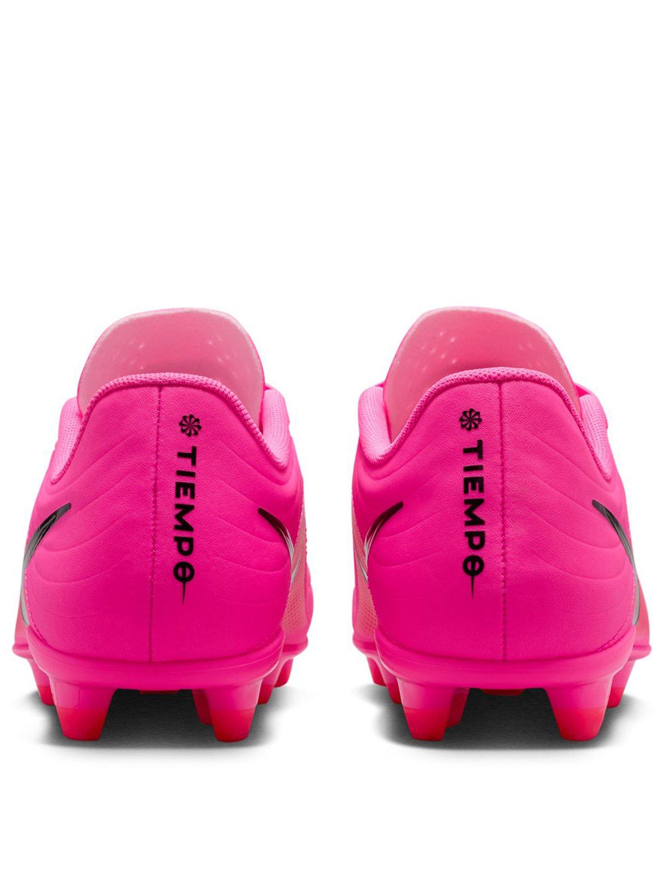 Nike Youth Tiempo Maestro Club Firm Ground Football Boots - Pink | Very ...