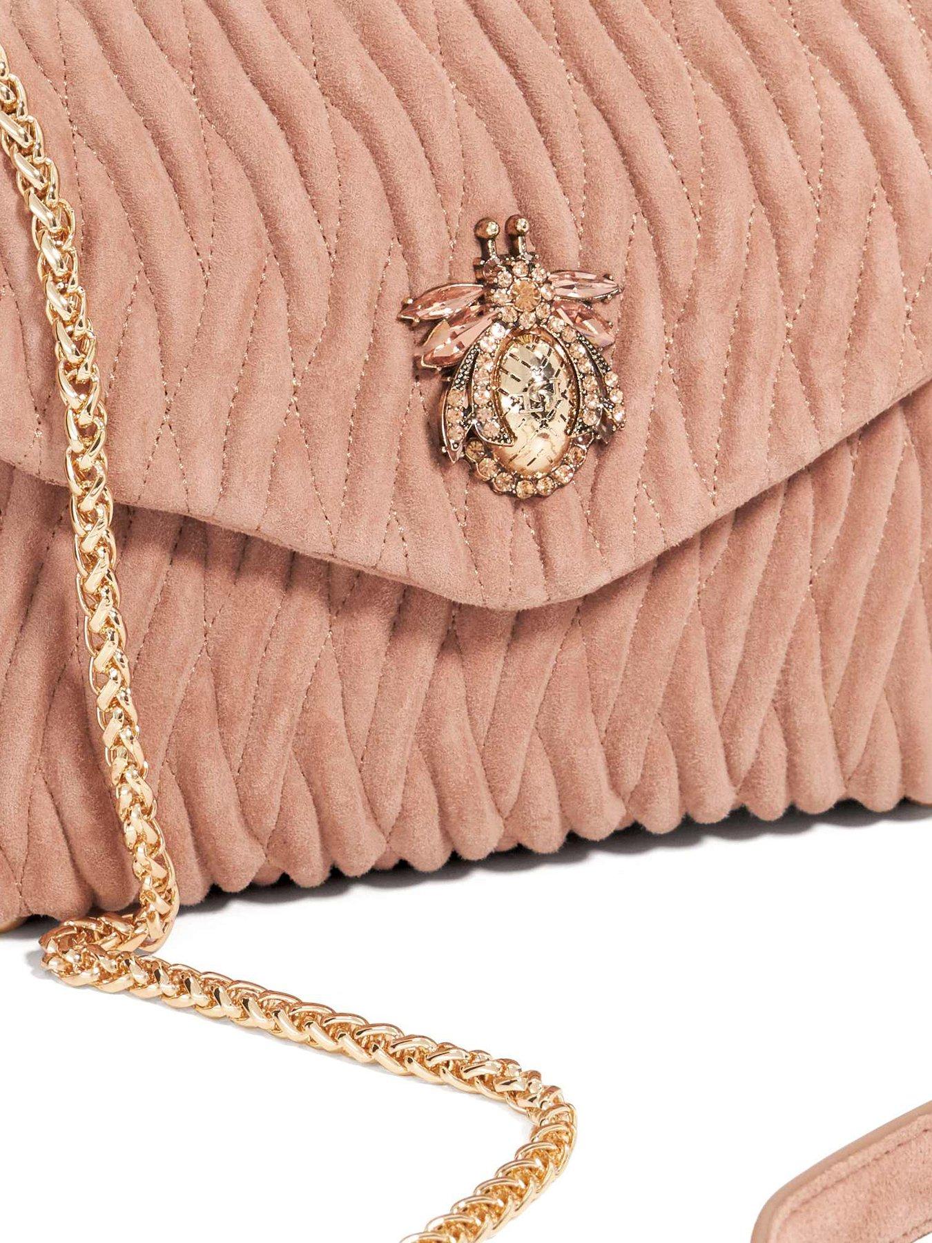 Dune London Darling Bug Quilt Shoulder Bag - Mink | Very Ireland