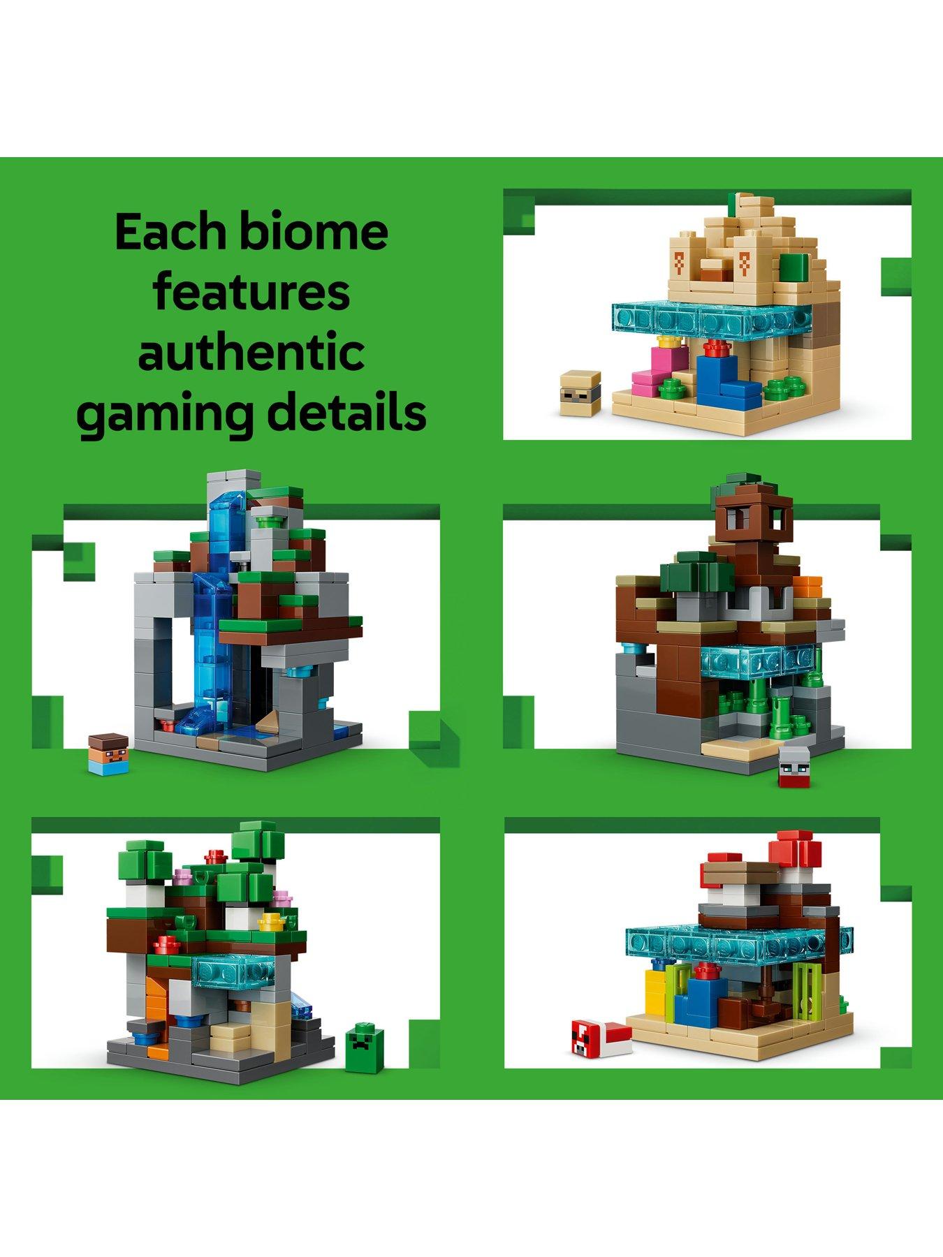 LEGO Minecraft Mini Biomes Building Toy (21589) | Very Ireland