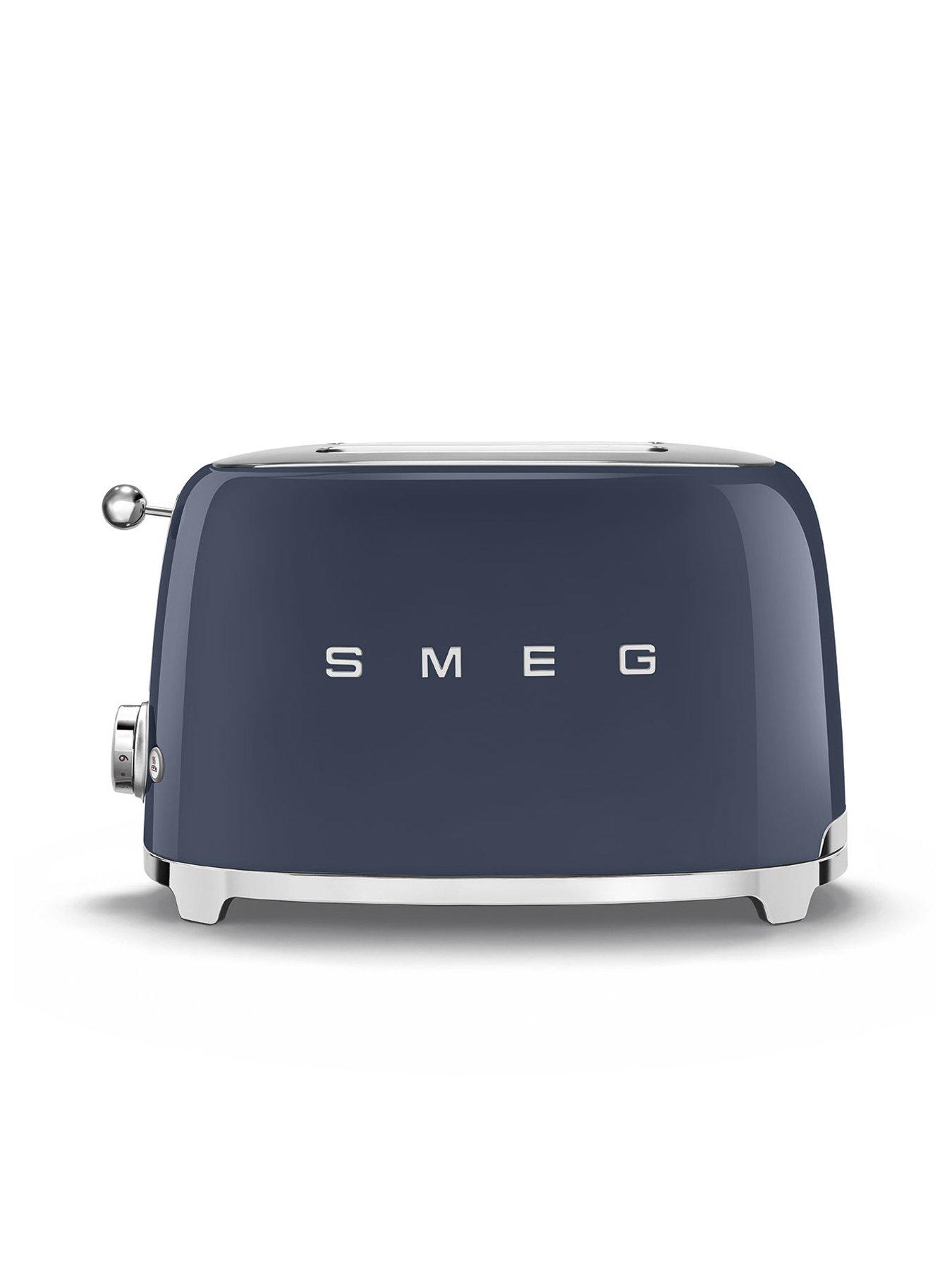 Smeg Smeg Kettle and 2 Slice Toaster, Navy | Very Ireland