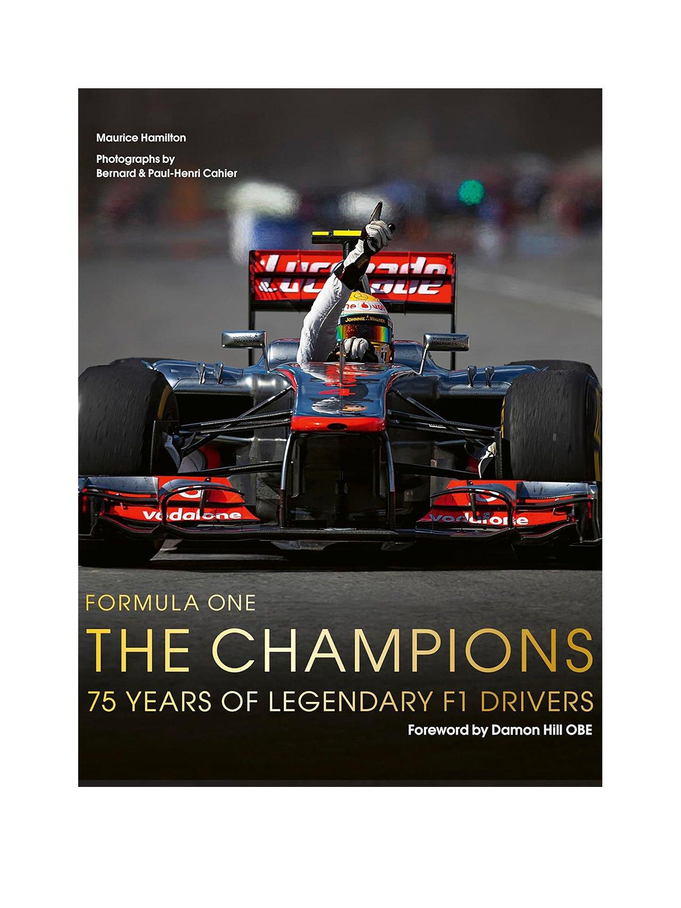 F1 Formula One: The Champions - 75 Years of Legendary F1 Drivers Book ...