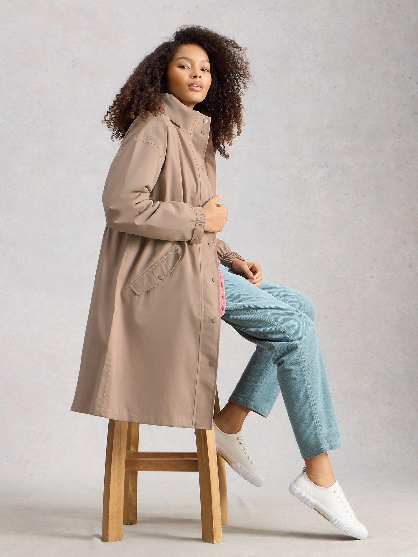 White Stuff Beth Waterproof Coat - Beige | Very Ireland