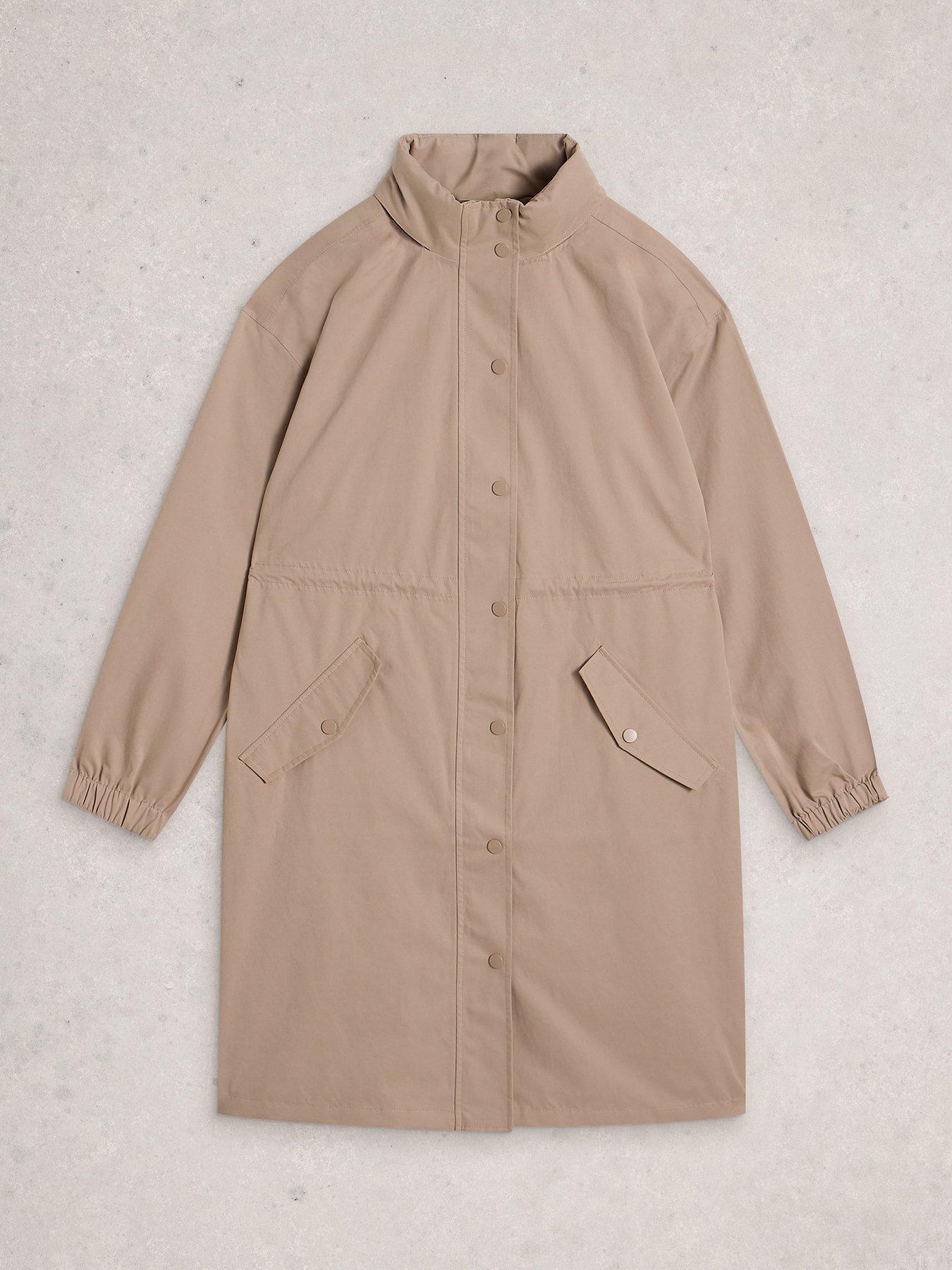 White Stuff Beth Waterproof Coat - Beige | Very Ireland