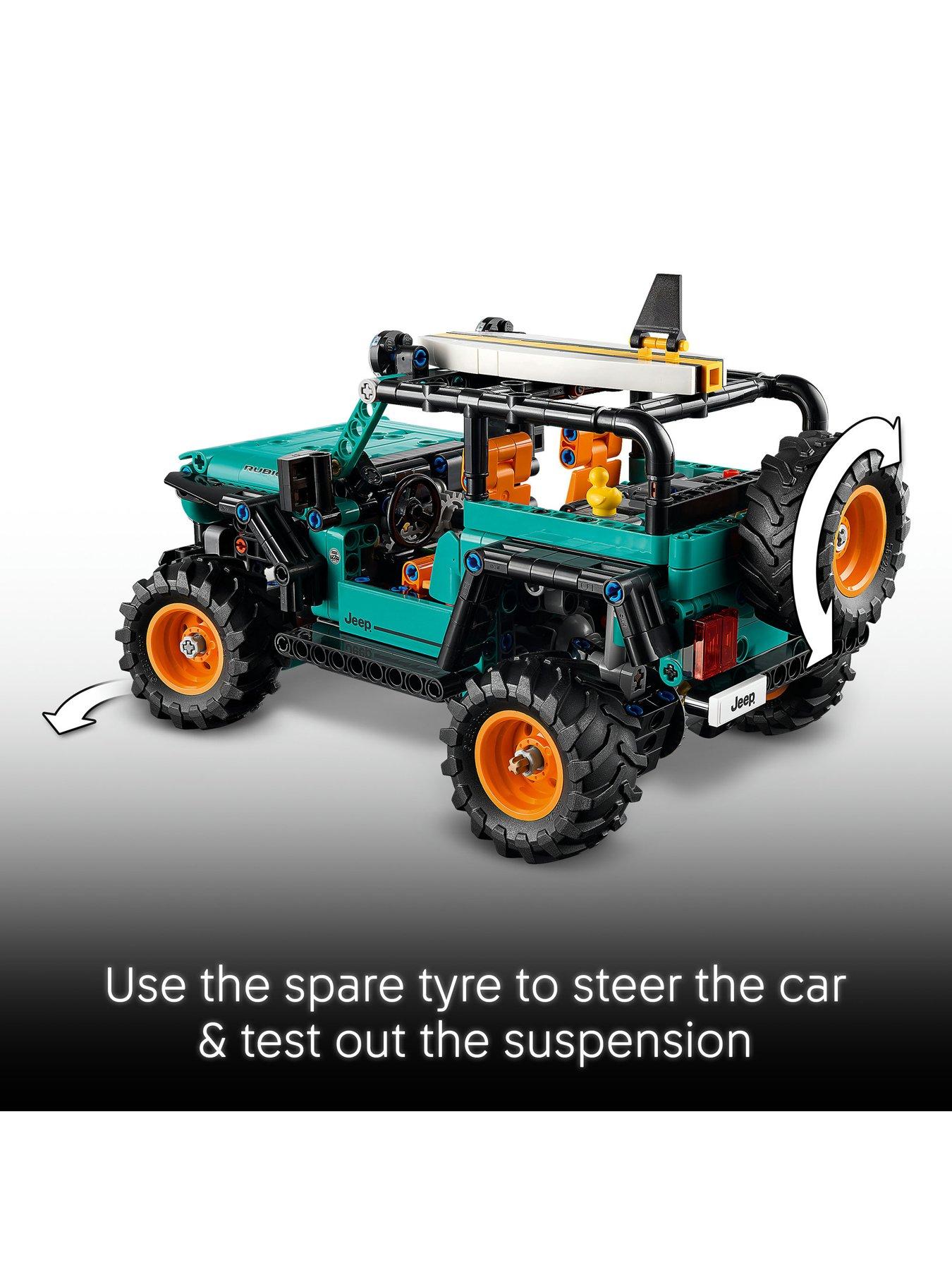 LEGO Technic Jeep Wrangler Rubicon SUV Car Toy 42227 | Very Ireland