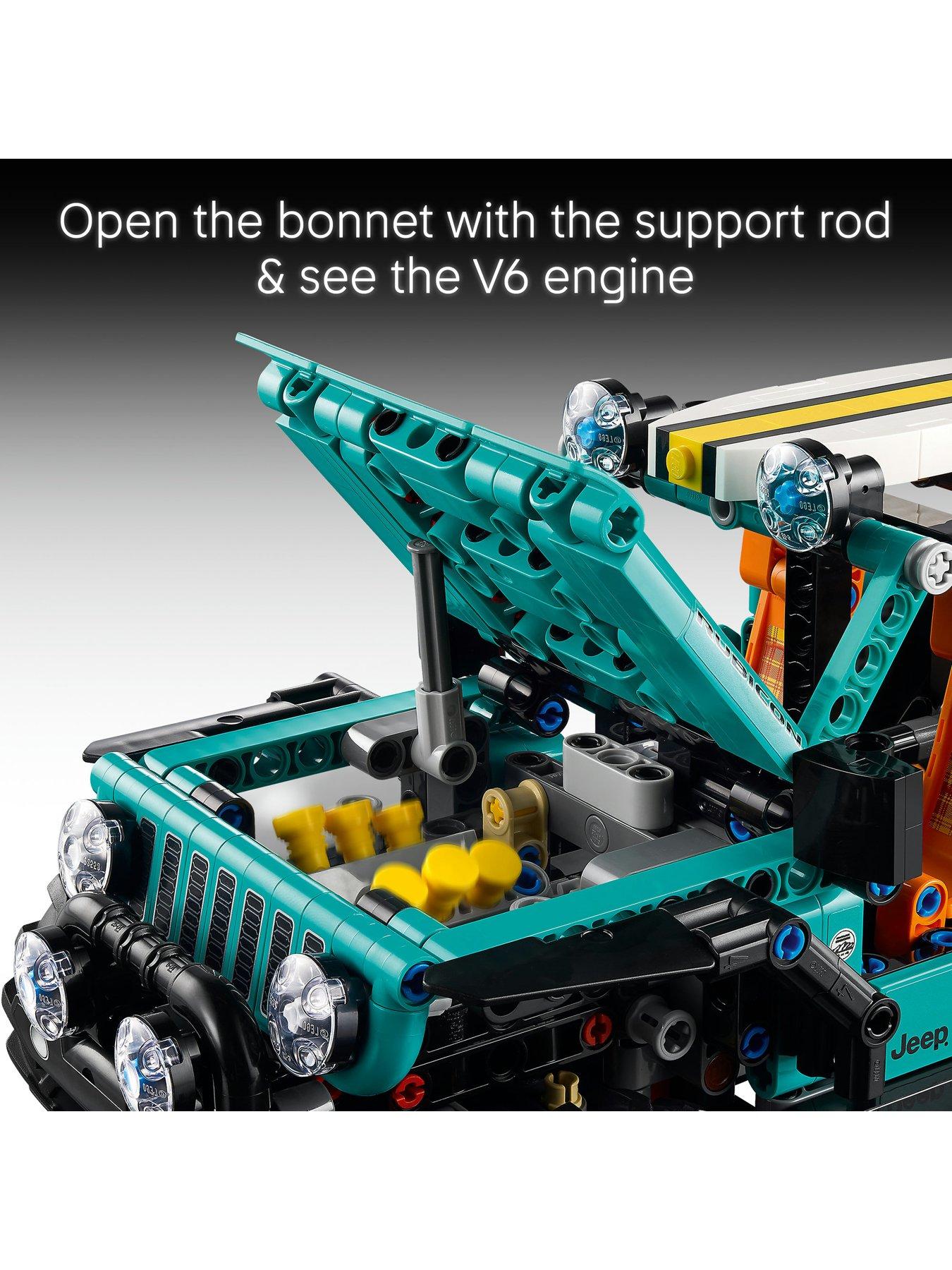 LEGO Technic Jeep Wrangler Rubicon SUV Car Toy 42227 | Very Ireland