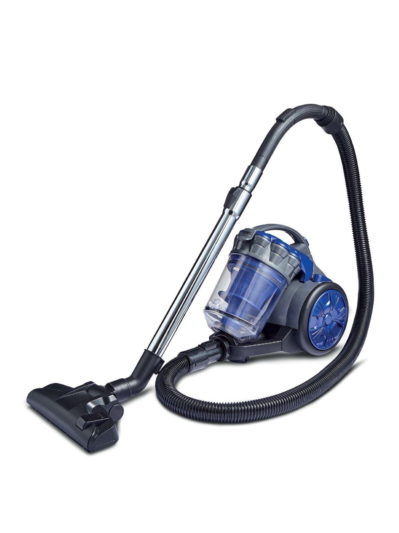 Tower TXP10 Multi-Cyclonic Cylinder Vacuum Cleaner with HEPA Filter ...