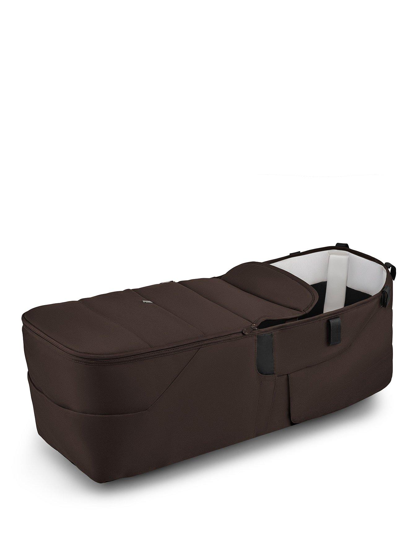 Bugaboo Donkey 6 Twin Carrycot Fabric Complete - Cocoa Brown | Very Ireland