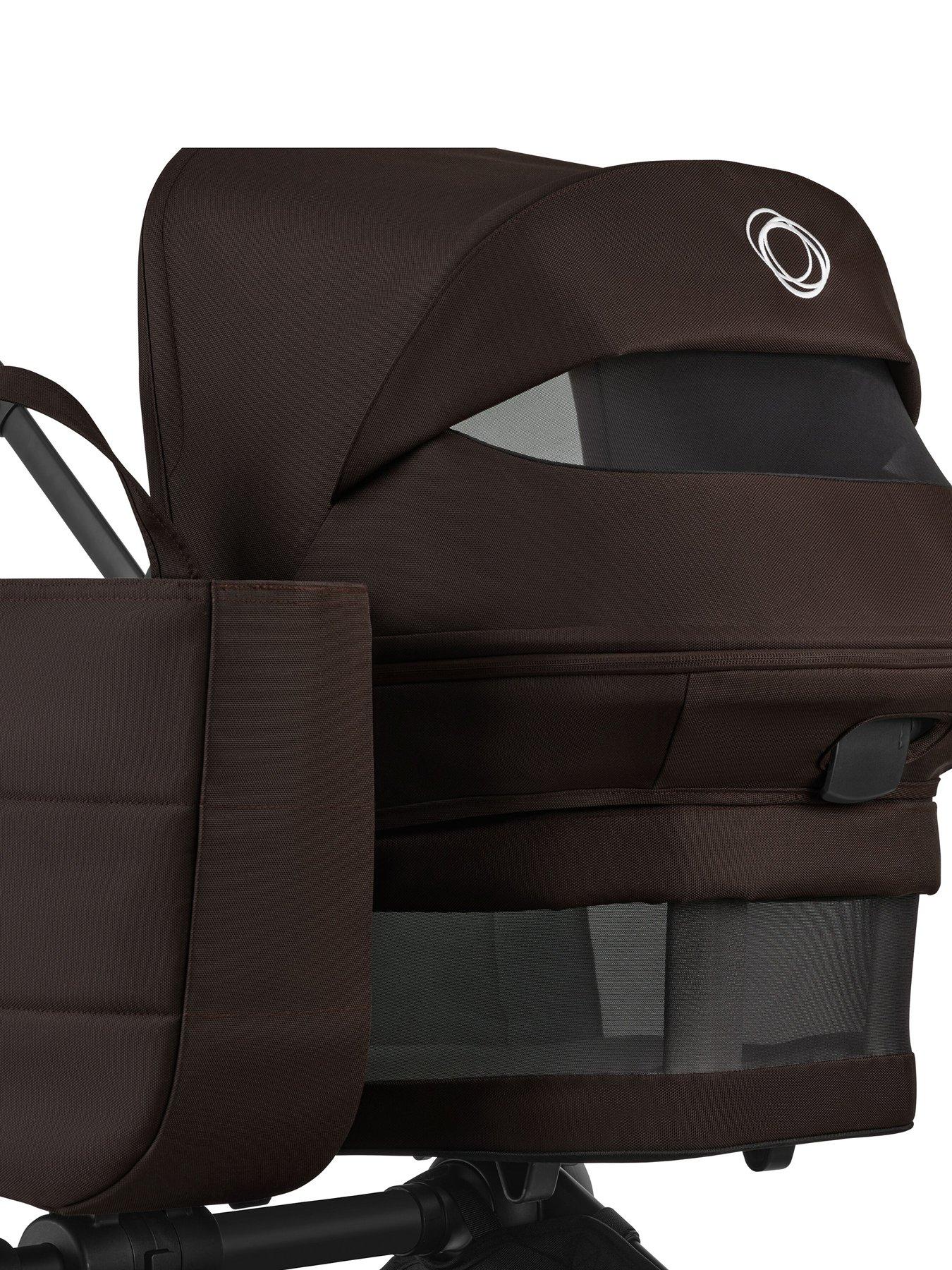 Bugaboo Donkey 6 Twin Carrycot Fabric Complete - Cocoa Brown | Very Ireland