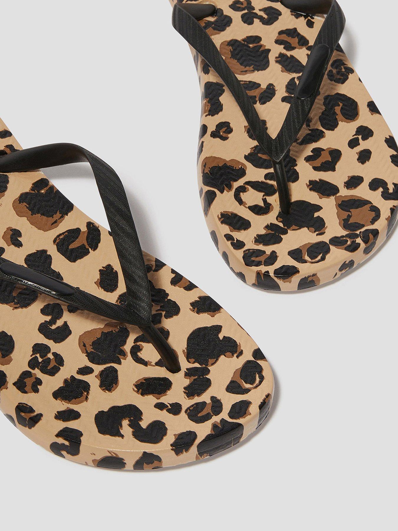 Monsoon Eva Leopard Flip Flop | Very Ireland