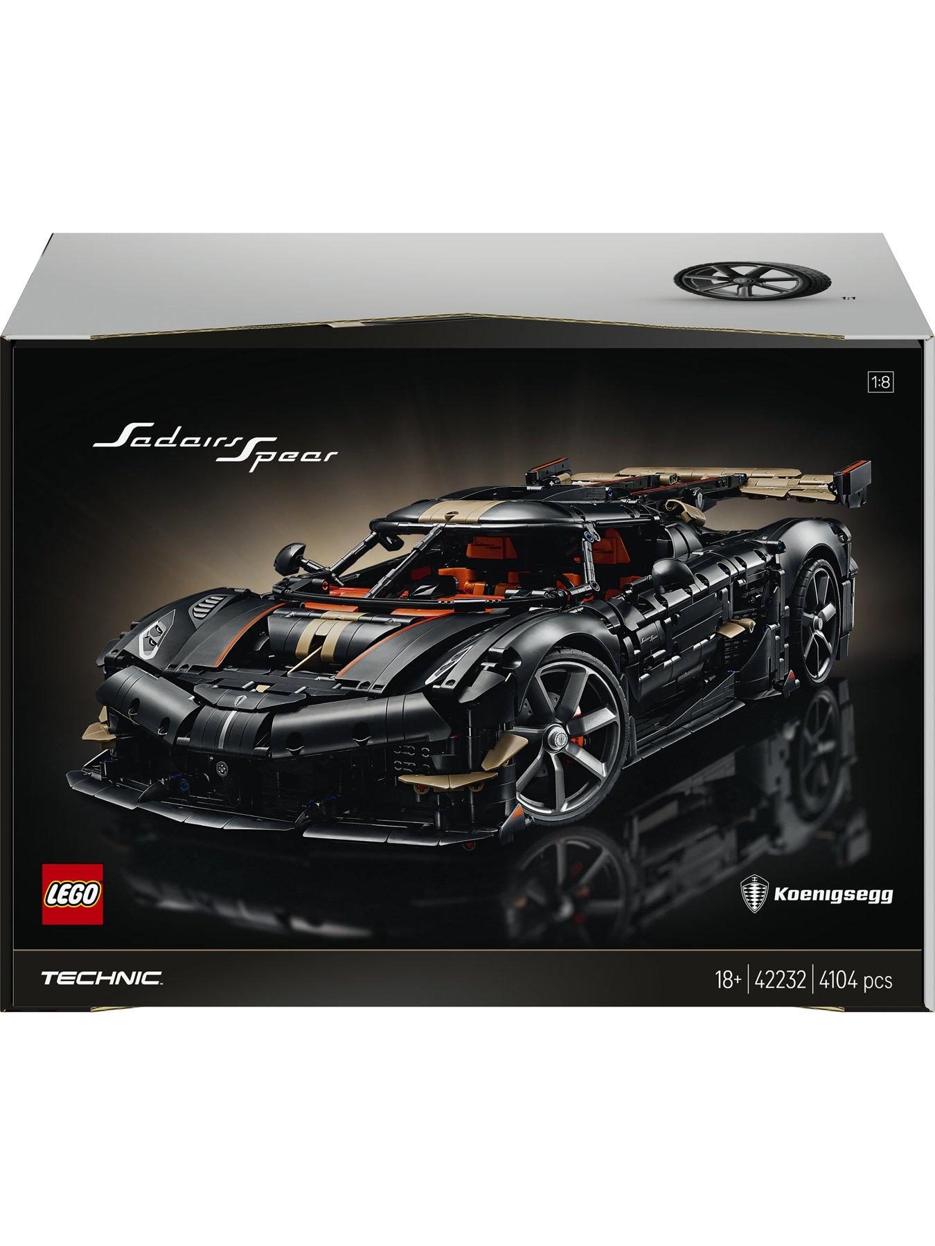 LEGO Technic Koenigsegg Sadair’s Spear Megacar Set 42232 | Very Ireland