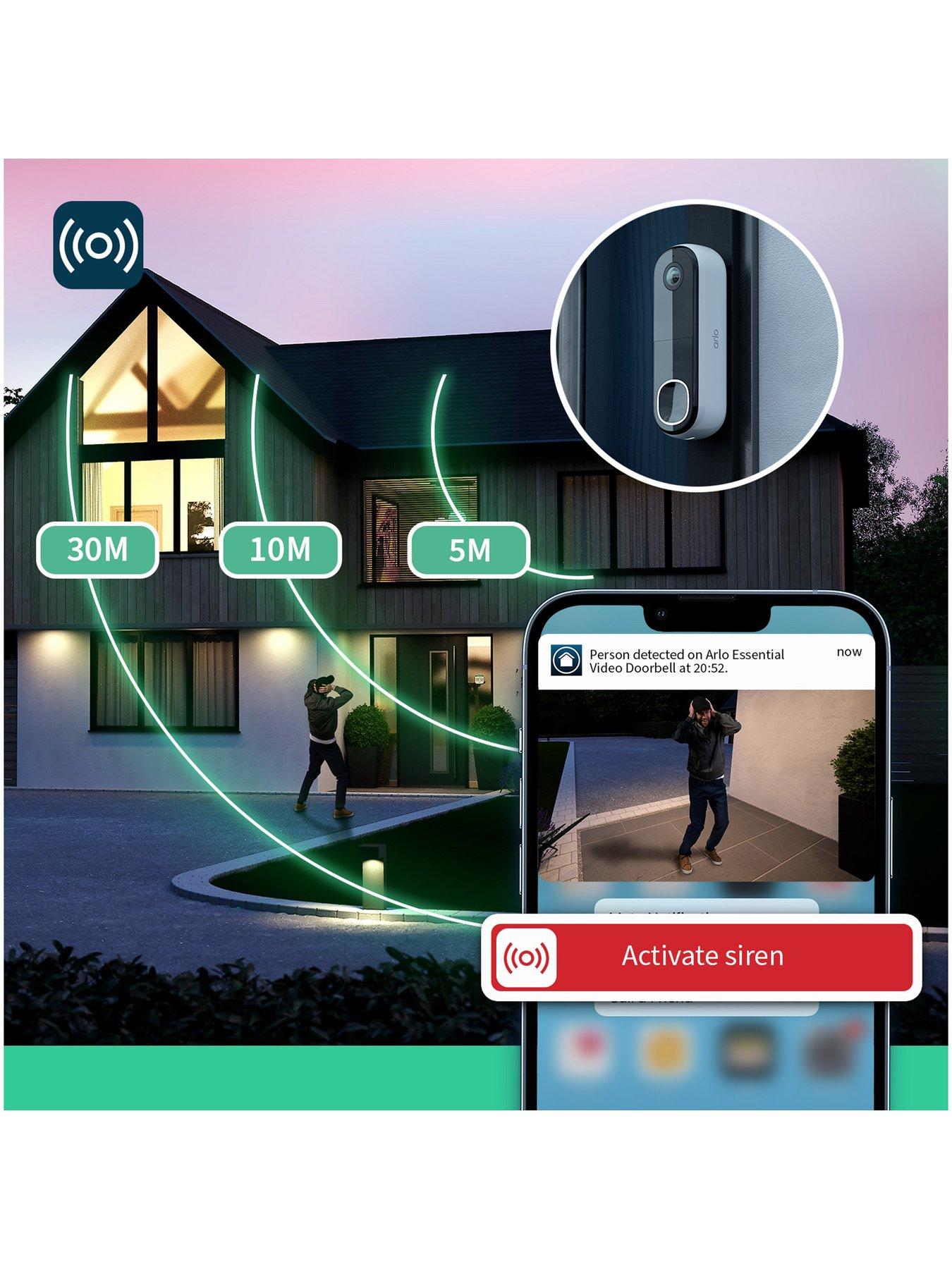 Arlo ARLO Pro 6 2K+ Security Camera and Video Doorbell HD | Very Ireland